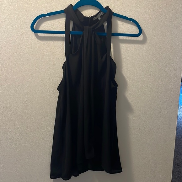 Daniel Rainn | Tops | Daniel Rainn Large Black Halter Top | Poshmark